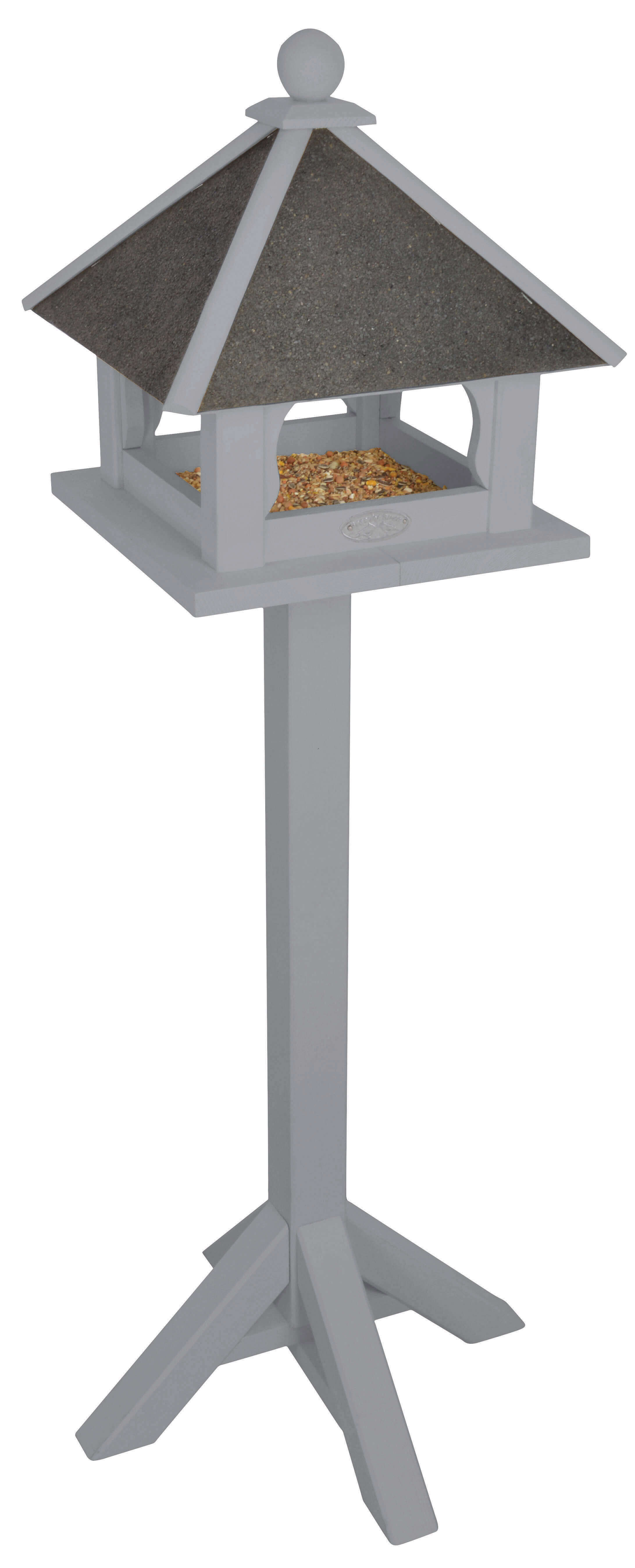 Grey Premium Bird Table – Awesome Wildlife Co