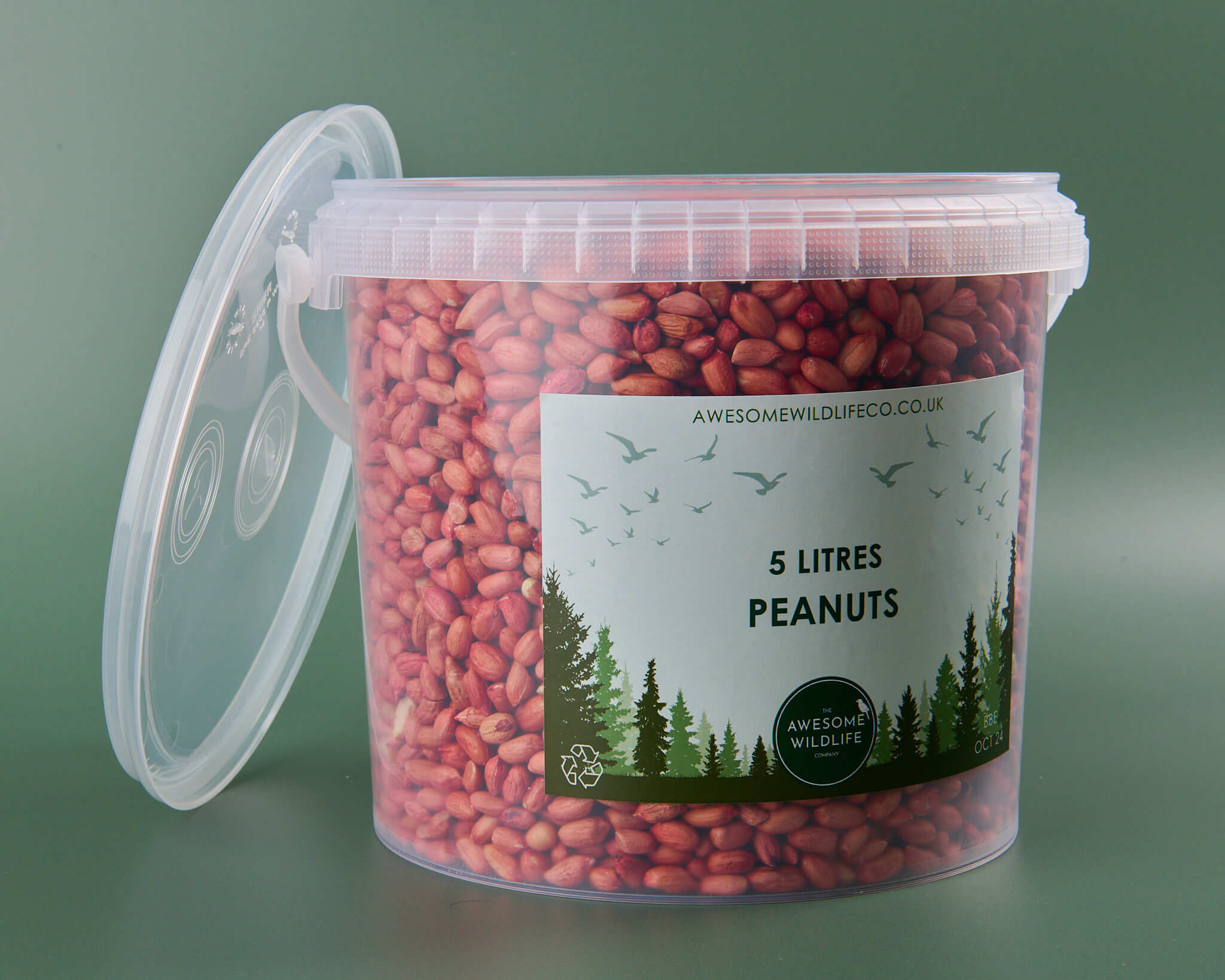 Peanuts - Premium 5l Tub – Awesome Wildlife Co